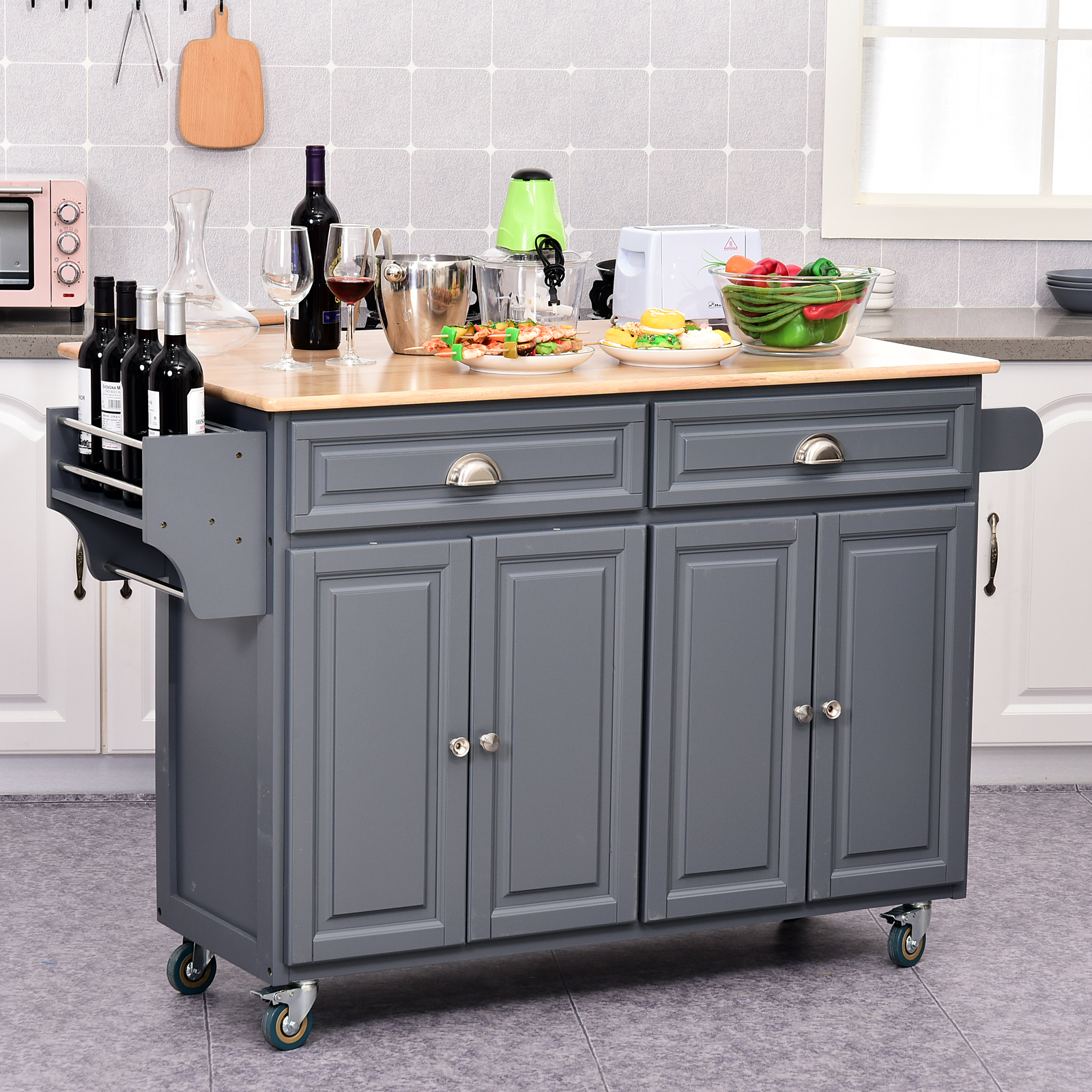 KITCHEN CARTS – Mobility Meets Function — Discover Your Ideal Kitchen Cart